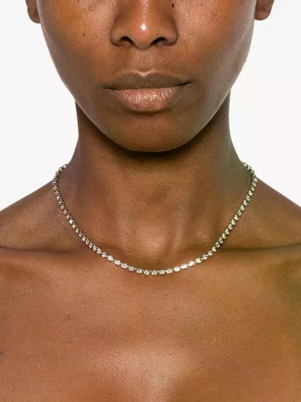 FORTE_FORTE Crystal-embellished Choker Necklace