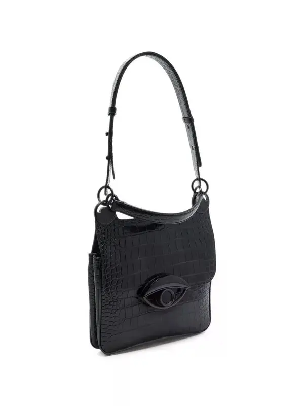 Kenzo Tali Crocodile-embossed Shoulder Bag