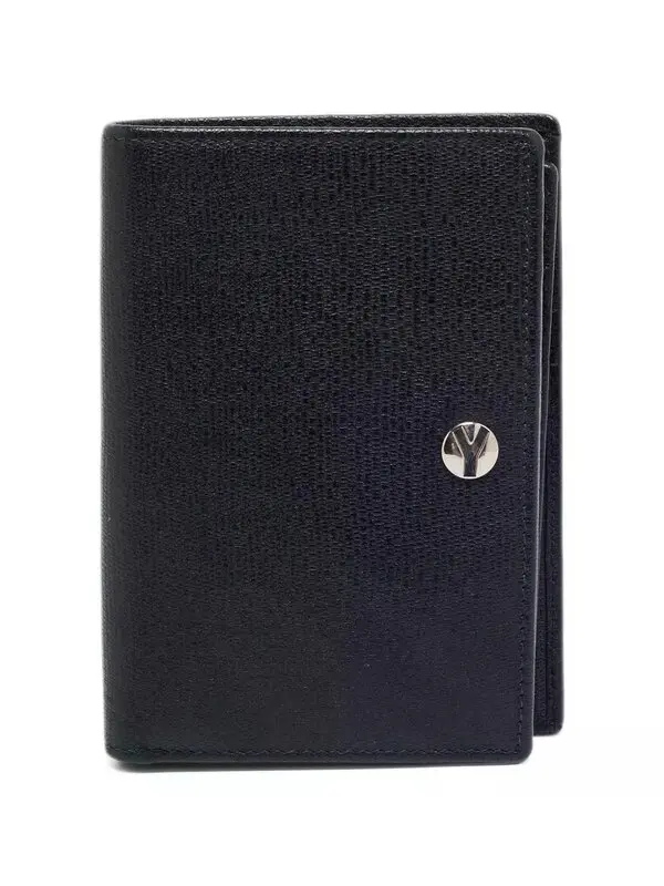 Saint Laurent Textured-finish Bifold Wallet - Black