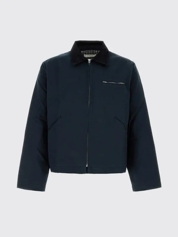 Gimaguas Cotton Shirt Jacket With Corduroy Collar