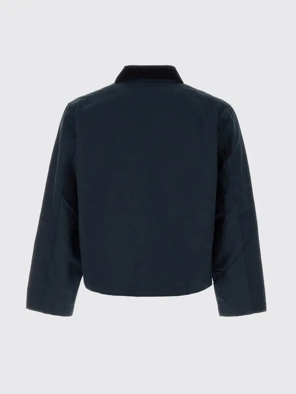 Gimaguas Cotton Shirt Jacket With Corduroy Collar