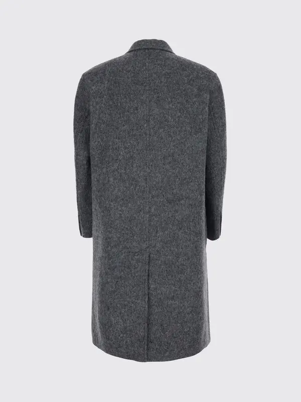 COOR Relaxed Fit Double-breasted Wool-blend Long Coat