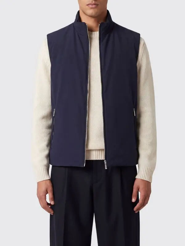 MOORER Coat - Navy