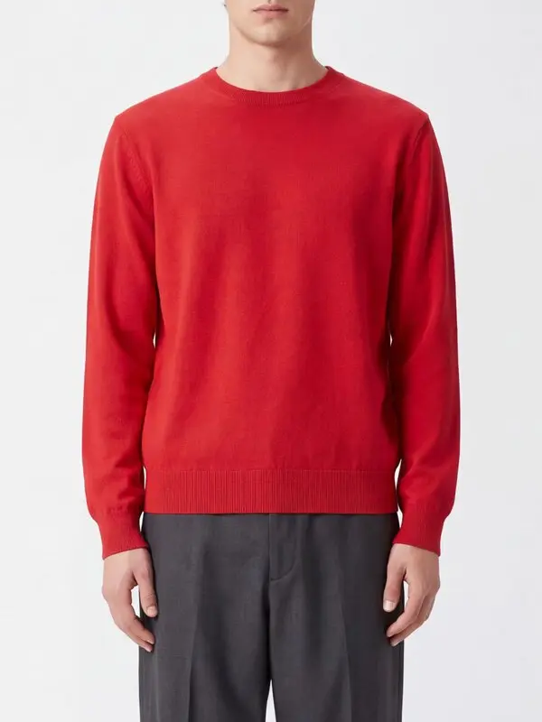 TONYWACK Crewneck Jumper In Pure Wool With Long Sleeves And Straight Hem