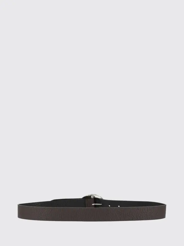 Orciani Hamme Calfskin Belt With Pin Buckle - Brown