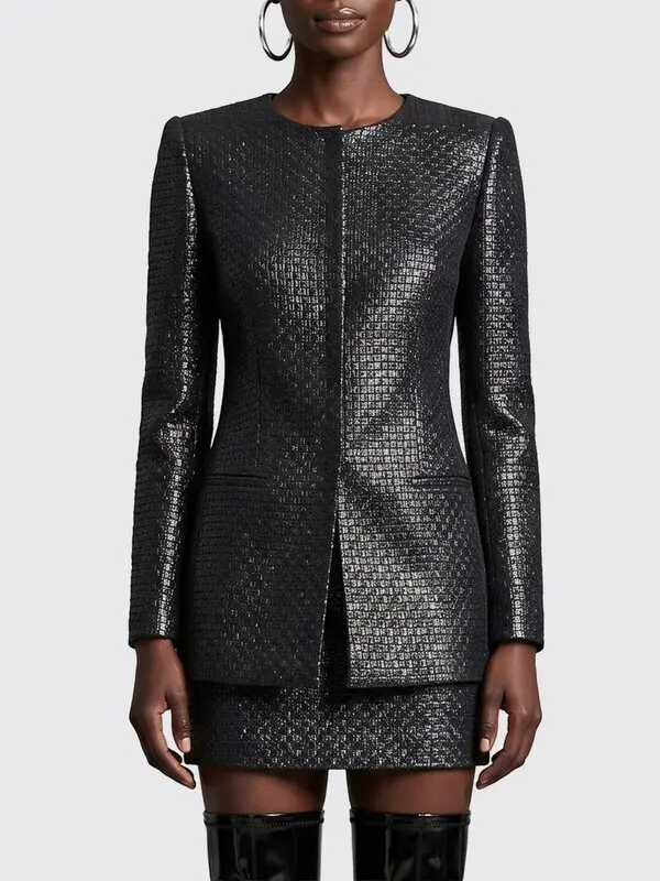 COLLINI MILANO 1937 Eva Slim Fit Woven Wool-blend Cropped Jacket