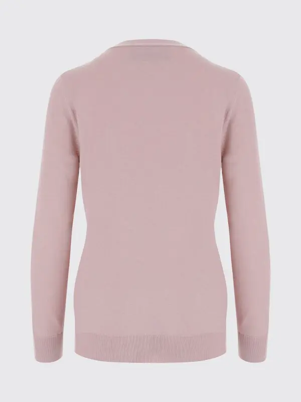 Valentino Garavani Virgin Wool Cardigan With Lace Inserts And V-neck