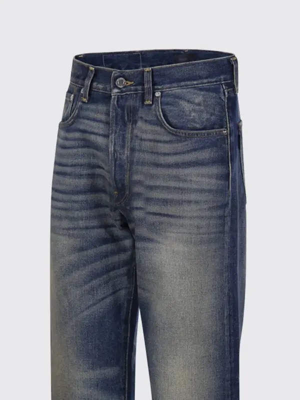 HAIKURE Achilles Wide-leg Jeans In Vintage Denim