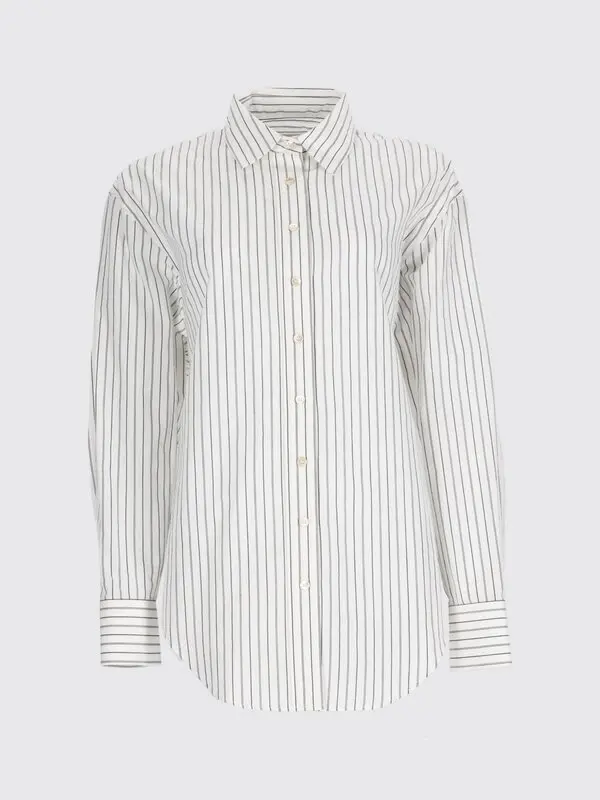 Isabel Marant Étoile Aurora Striped Cotton Poplin Shirt