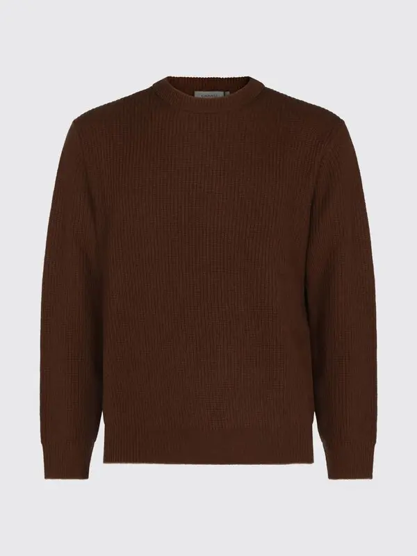 Canali Wool And Cashmere Blend Crewneck Jumper