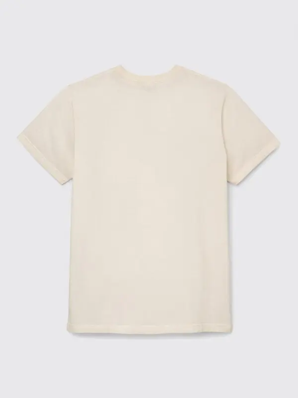 Marc Jacobs Sun Poster Graphic Print T-shirt In A Cotton And Linen Blend