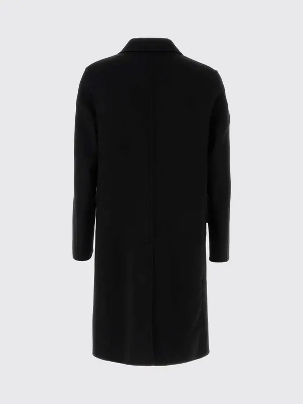 JIL SANDER Single-breasted Long Coat In Virgin Wool And Cashmere