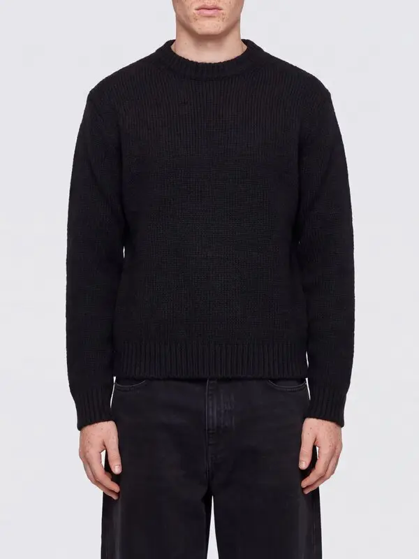 JIL SANDER Crew Neck Jumper In Virgin Wool And Alpaca Blend