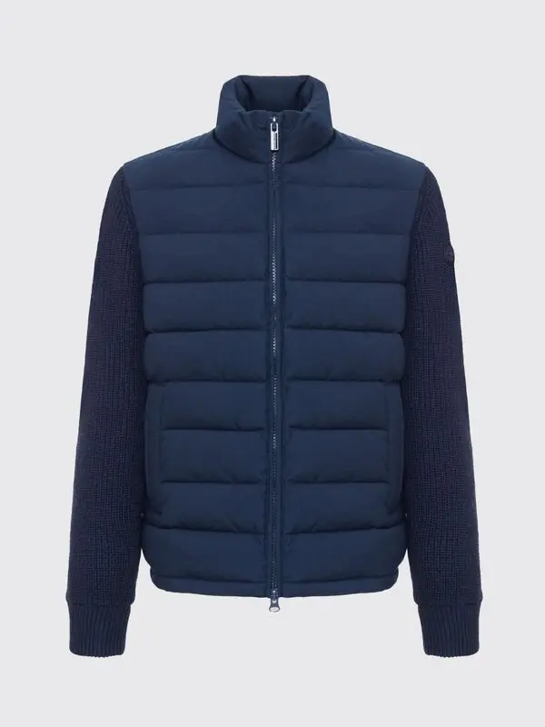 COLMAR Quilted Short Puffer Jacket In Technical Fabric With High Neck