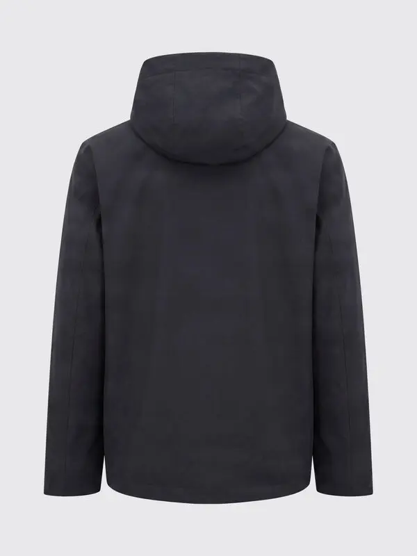 Woolrich Polyester Windbreaker Jacket With Drawstring Hood