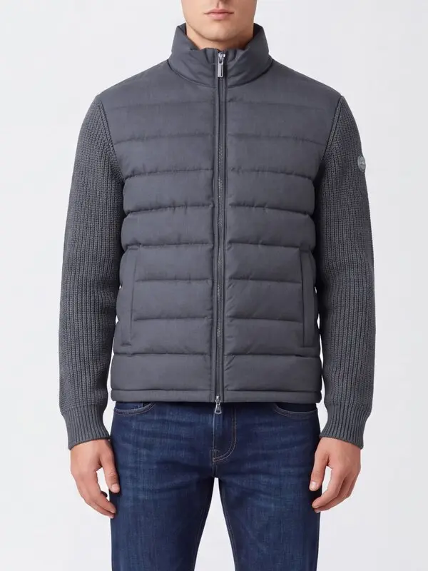 COLMAR Water-repellent And Windproof Short Puffer Jacket In Technical Fabric