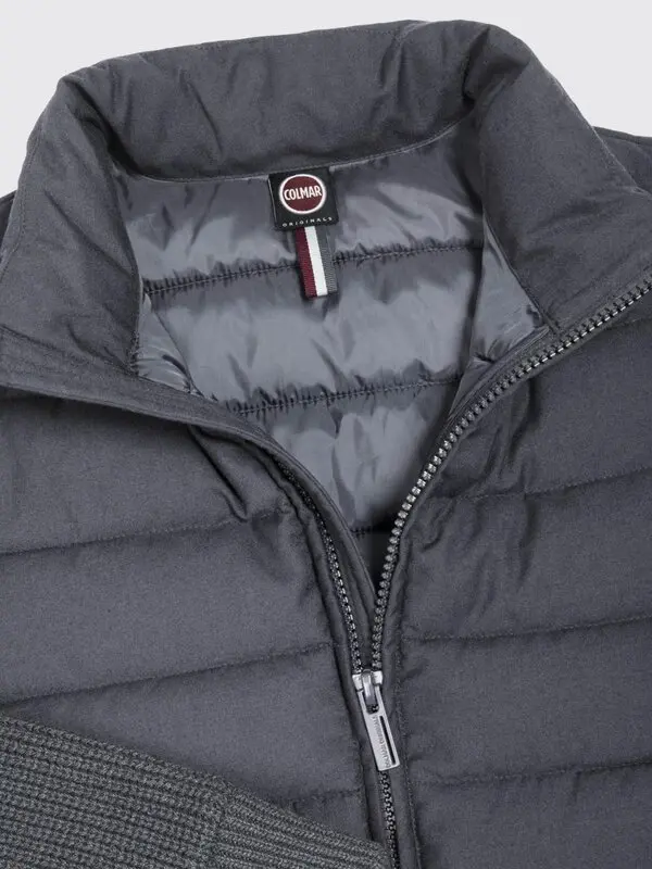 COLMAR Water-repellent And Windproof Short Puffer Jacket In Technical Fabric