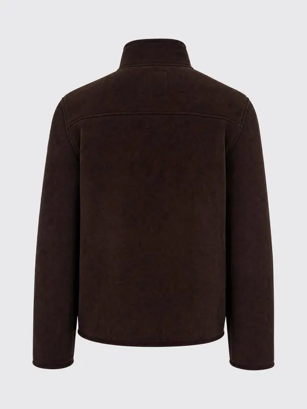 COLMAR Short Jacket In Faux Suede Leather With High Neck