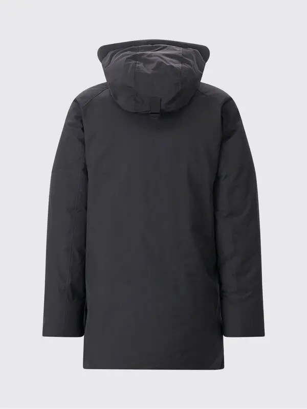 Moose Knuckles Knee-length Windproof Parka In Recycled Polyester