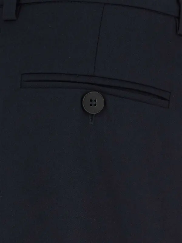 Gimaguas Slim Fit Tailored Trousers In A Mid-rise Viscose Blend