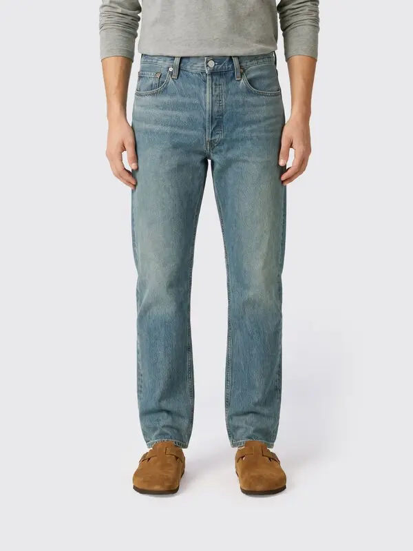 AGOLDE 90's Straight Leg Mid-rise Jeans In Cotton