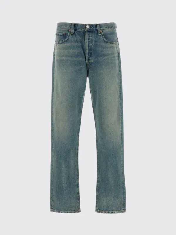 AGOLDE 90's Straight Leg Mid-rise Jeans In Cotton