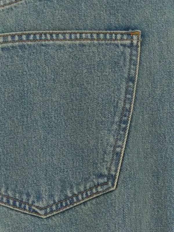 AGOLDE 90's Straight Leg Mid-rise Jeans In Cotton