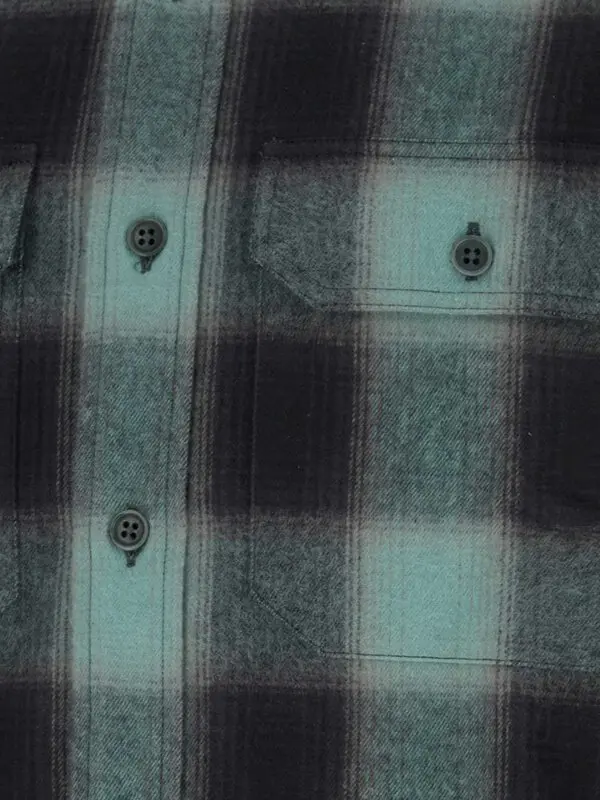 TOM FORD Slim Fit Check Cotton Shirt With Curved Hem