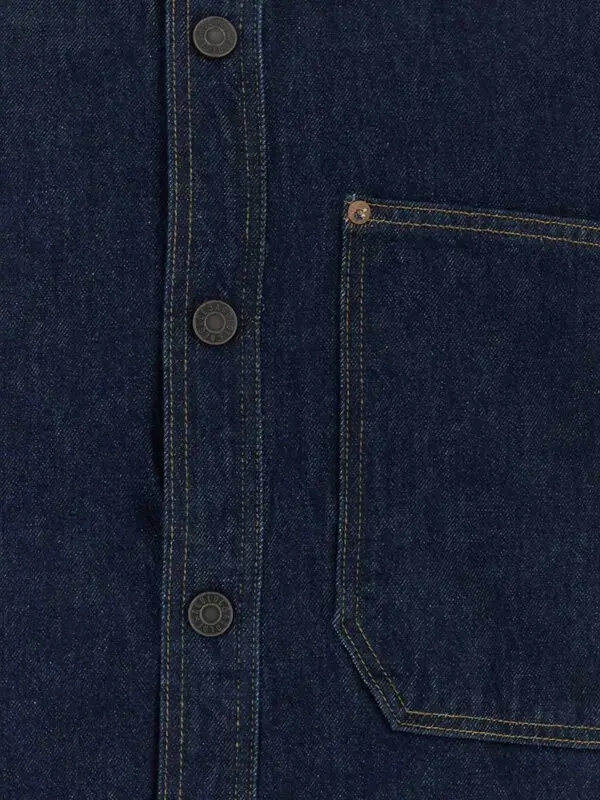 AGOLDE Relaxed Fit Shirt In Recycled Cotton With Patch Pockets