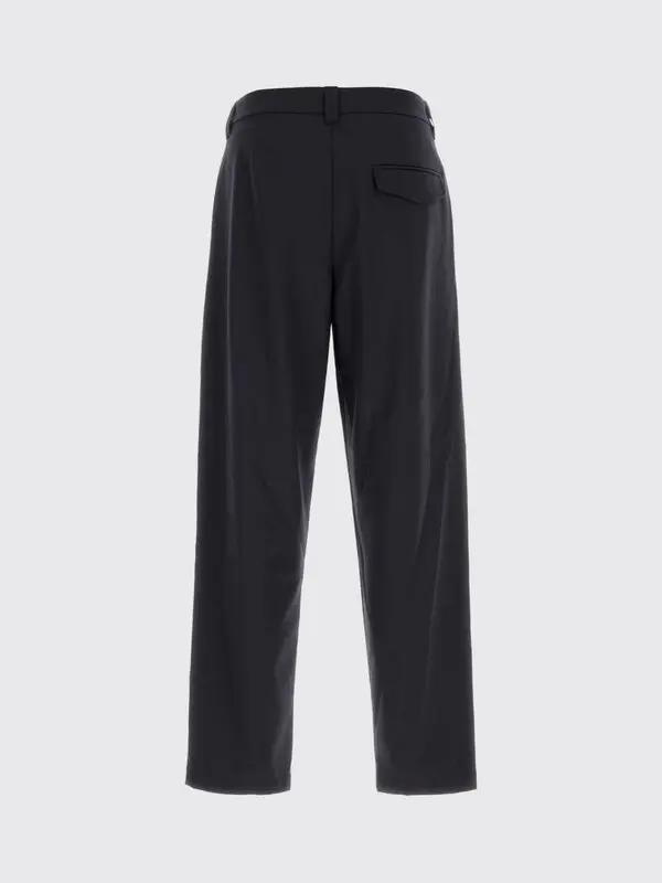 A.p.c. Tailored Wool-blend Trousers With Mid-rise Waist And Pleat Detail