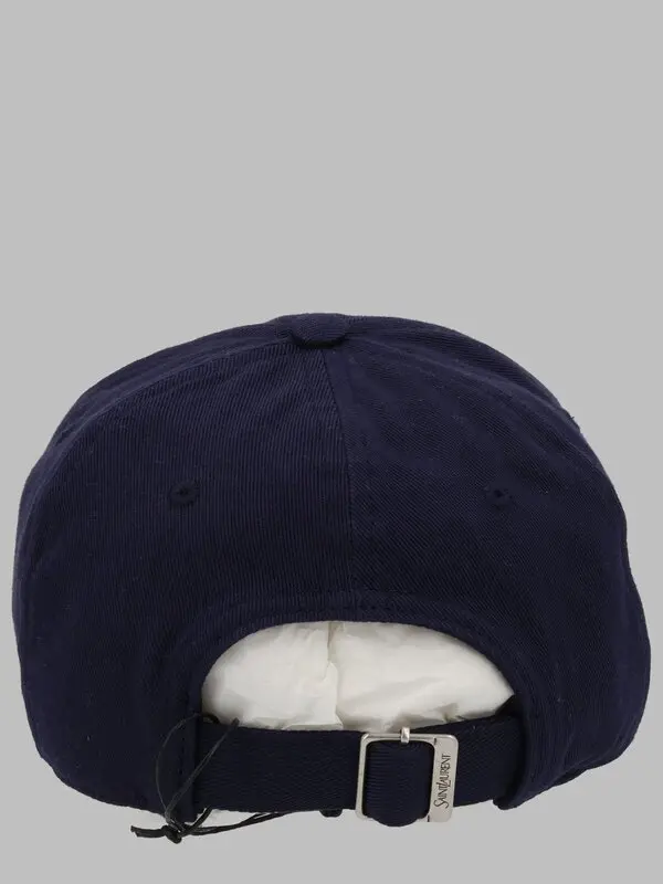 Saint Laurent Cappello Da Baseball Con Logo