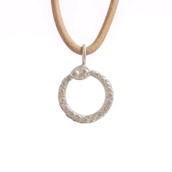 RELIC Ouroboros Pendant - Silver