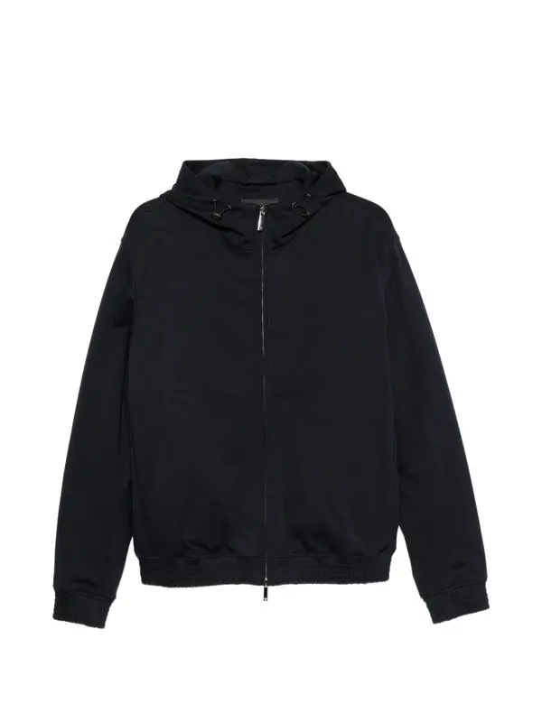 Emporio Armani Cotton Blend Blouson Jacket