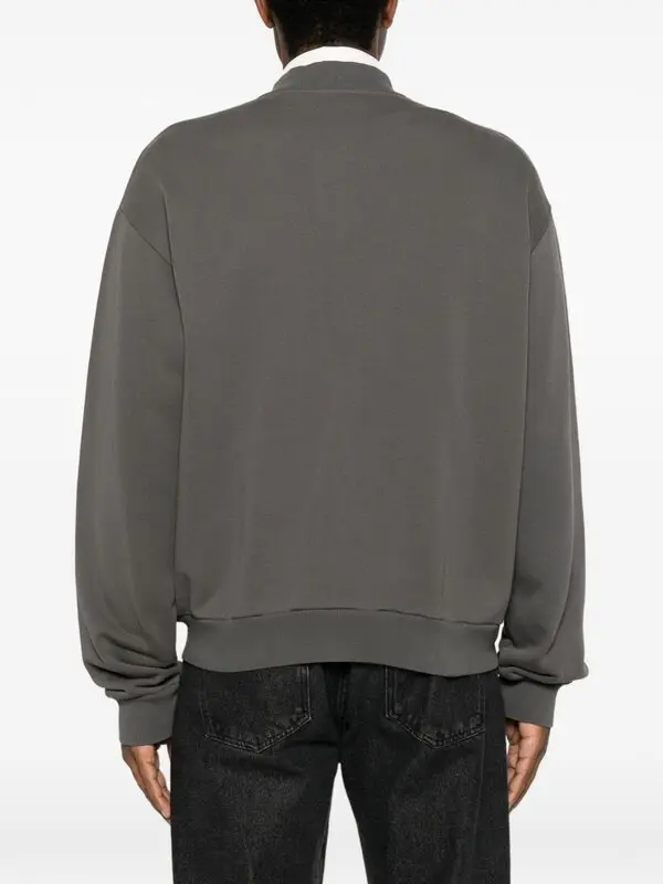 Emporio Armani Logo Cotton Bomber Jacket