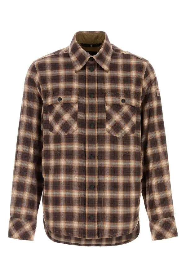 Moncler Technical Utility Shirt With Elevated Detail