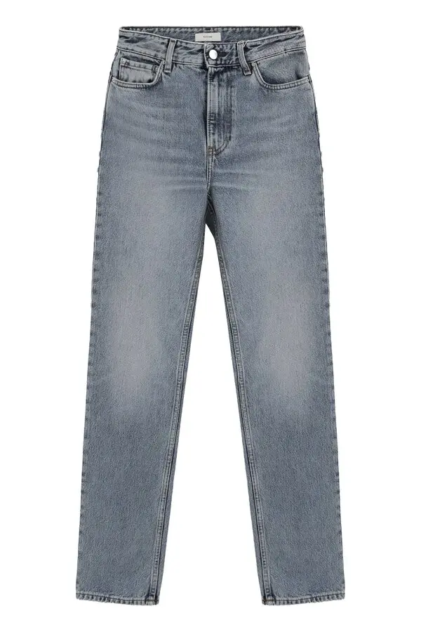 TOTEME High-waisted Straight Jeans With Five-pocket Design