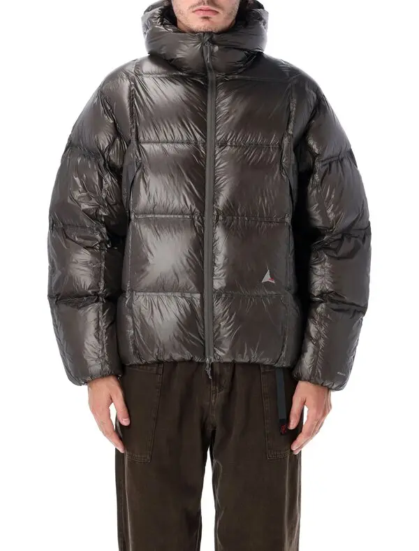 ROA Cube 650 Fill Power Mini Down Jacket With Water-repellent Matte Ripstop Hood
