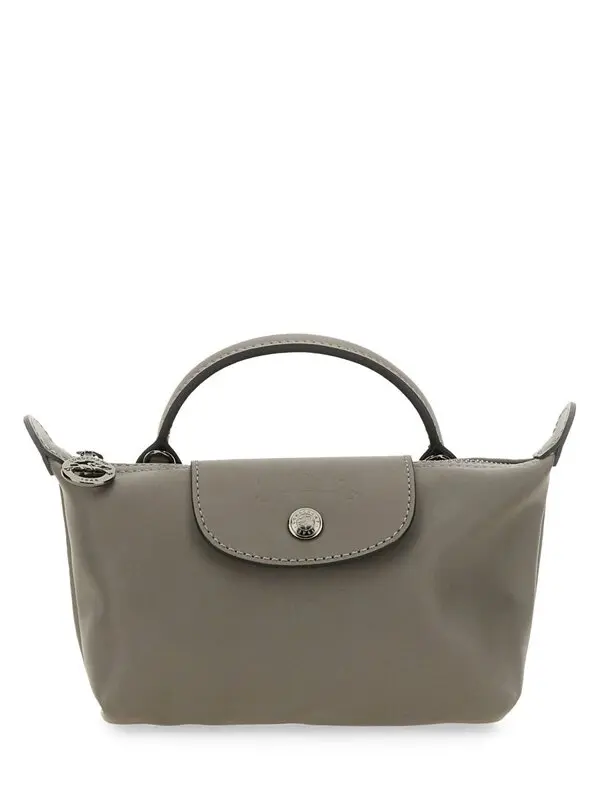 Longchamp Compact Crossbody Bag - Beige