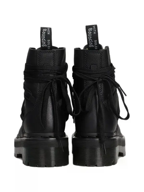 Dr. Martens Jarrick Combat Lace-up Zip-fastening Ankle Boots