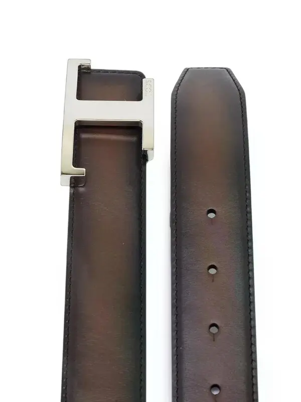 TOD'S T Buckle Reversible Belt