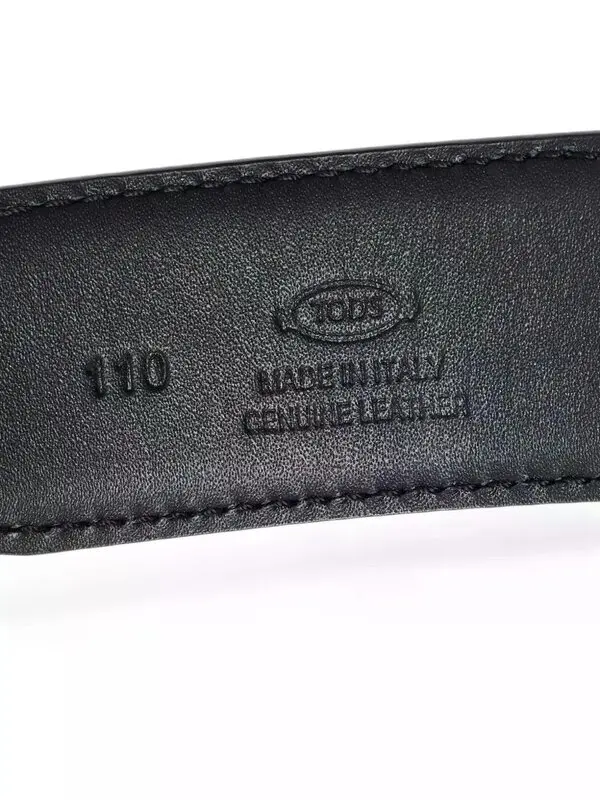 TOD'S T Buckle Reversible Belt
