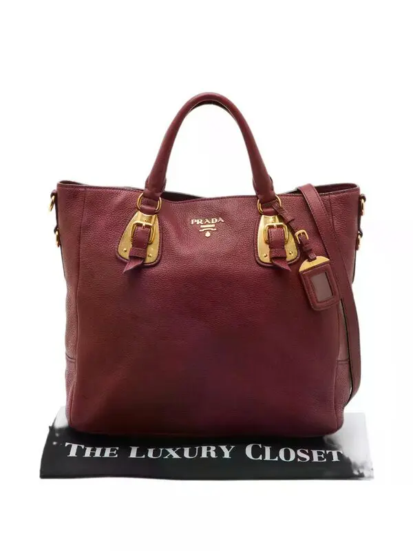 Prada Vitello Daino Tote Bag
