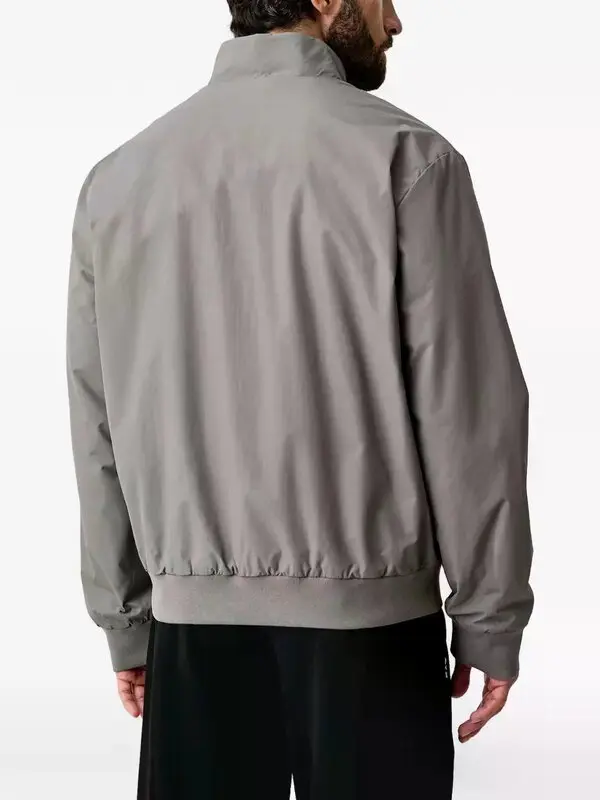 EA7 Logo-print Zip-up Jacket
