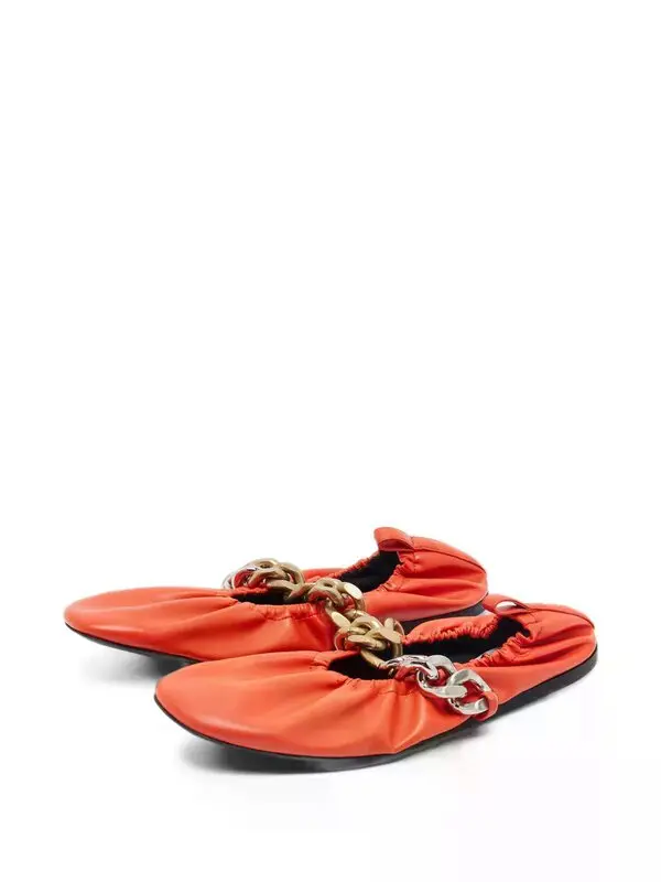 Stella McCartney Falabella Chain-link Ballet Flats