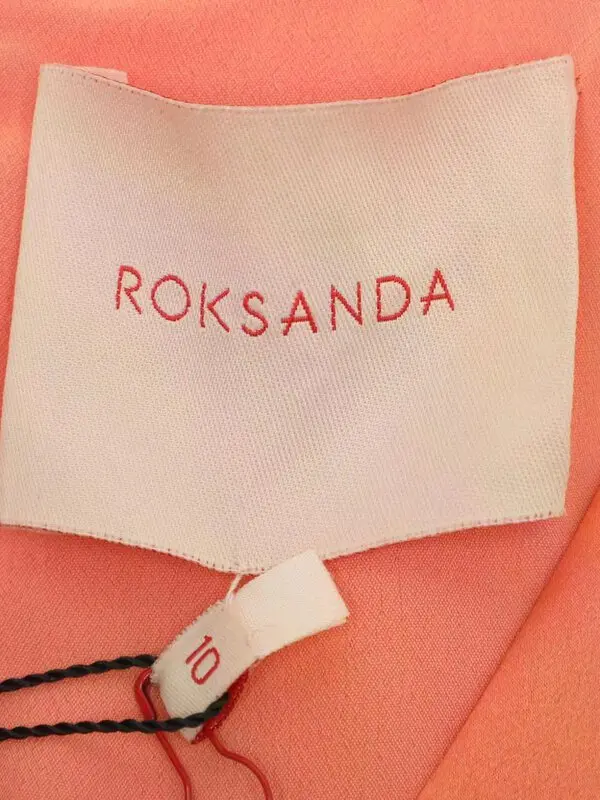 ROKSANDA Draped-sleeve Midi Dress