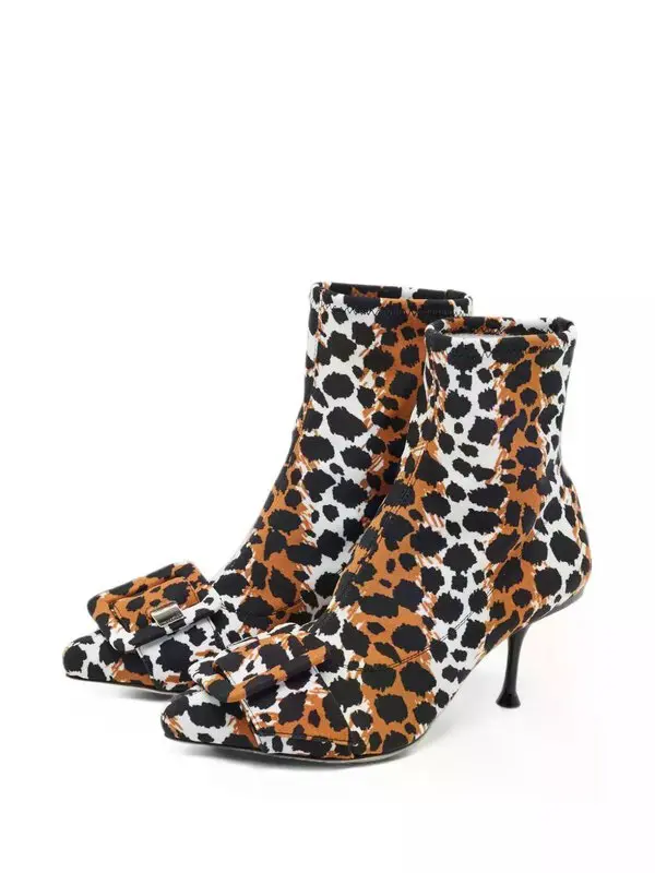 SERGIO ROSSI Sr Milano Leopard-print Ankle Boots