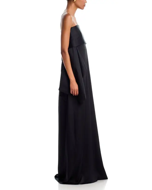 HEIRLOME Luz Silk Strapless Dress