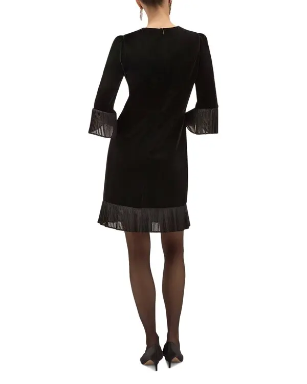 HOBBS LONDON Ashley Velvet Mini Dress