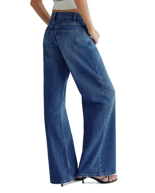 REFORMATION Cary Low Rise Slouchy Wide Jeans