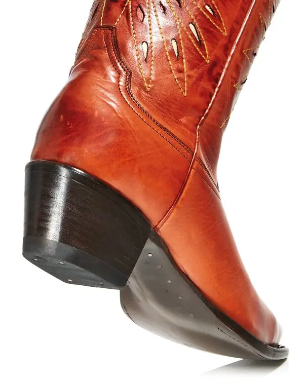 The Great. Southwest Leather Western Boots
